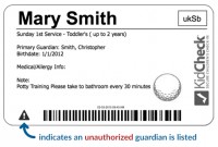 KidCheck Adds New Security Feature on Child Check-In Badge - KidCheck