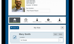 Children's Check-in Software Screenshots - www.kidcheck.com