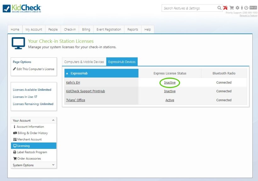Enabling Mobile Express Check-In - KidCheck