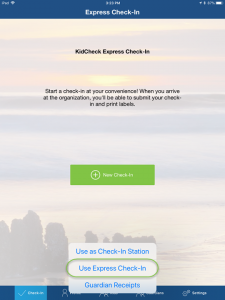 Completing an Express Check-In (for Parents) - KidCheck