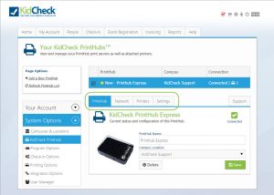 KidCheck PrintHub Express Setup - www.kidcheck.com