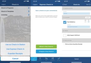 Completing an Express Check-In (for Parents) - KidCheck