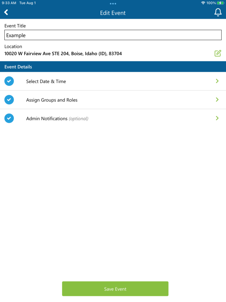 Volunteer Scheduling - Admin Console App - KidCheck