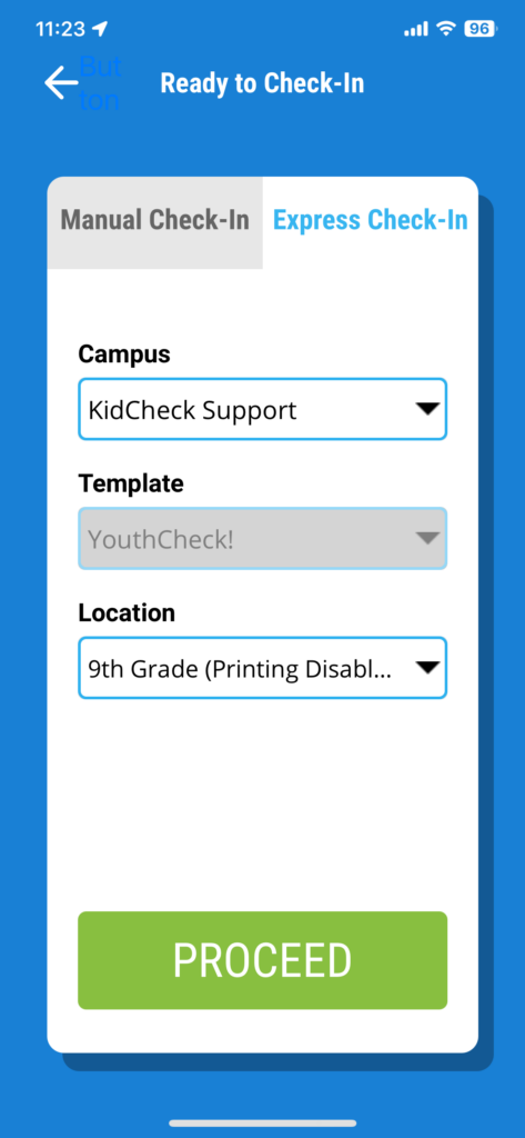 YouthCheck - Youth Account Creation - KidCheck