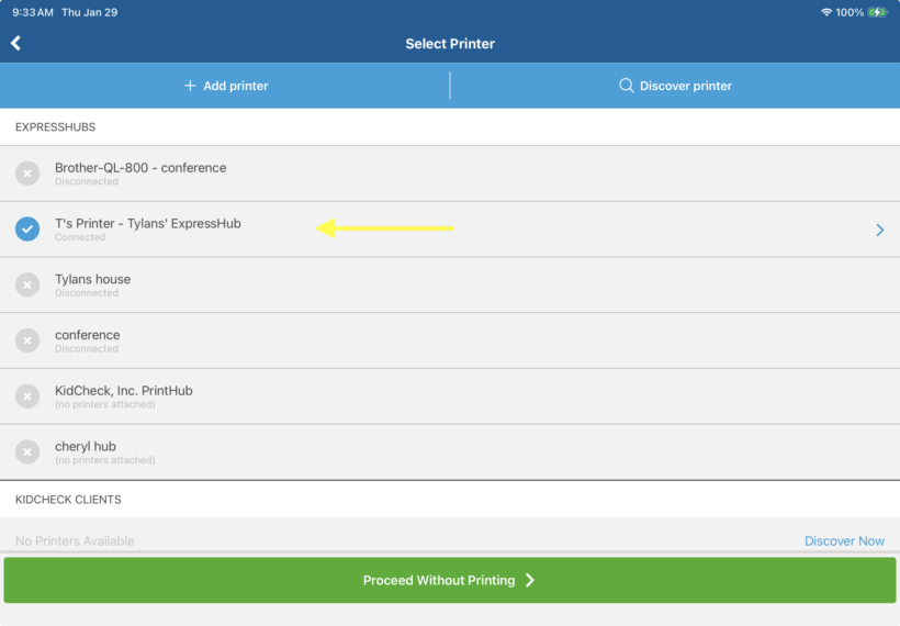 KidCheck Admin App - KidCheck