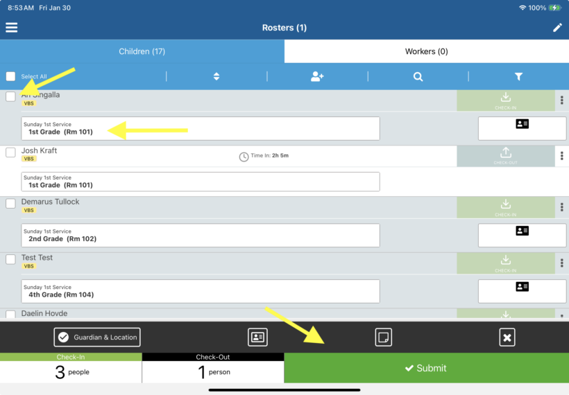 KidCheck Admin App - KidCheck